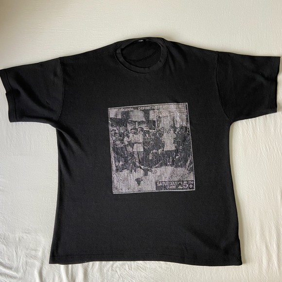 Issac Wolf | Shirts | Vintage Issac Wolf Waffle Knit Shirt Graphic Says ...